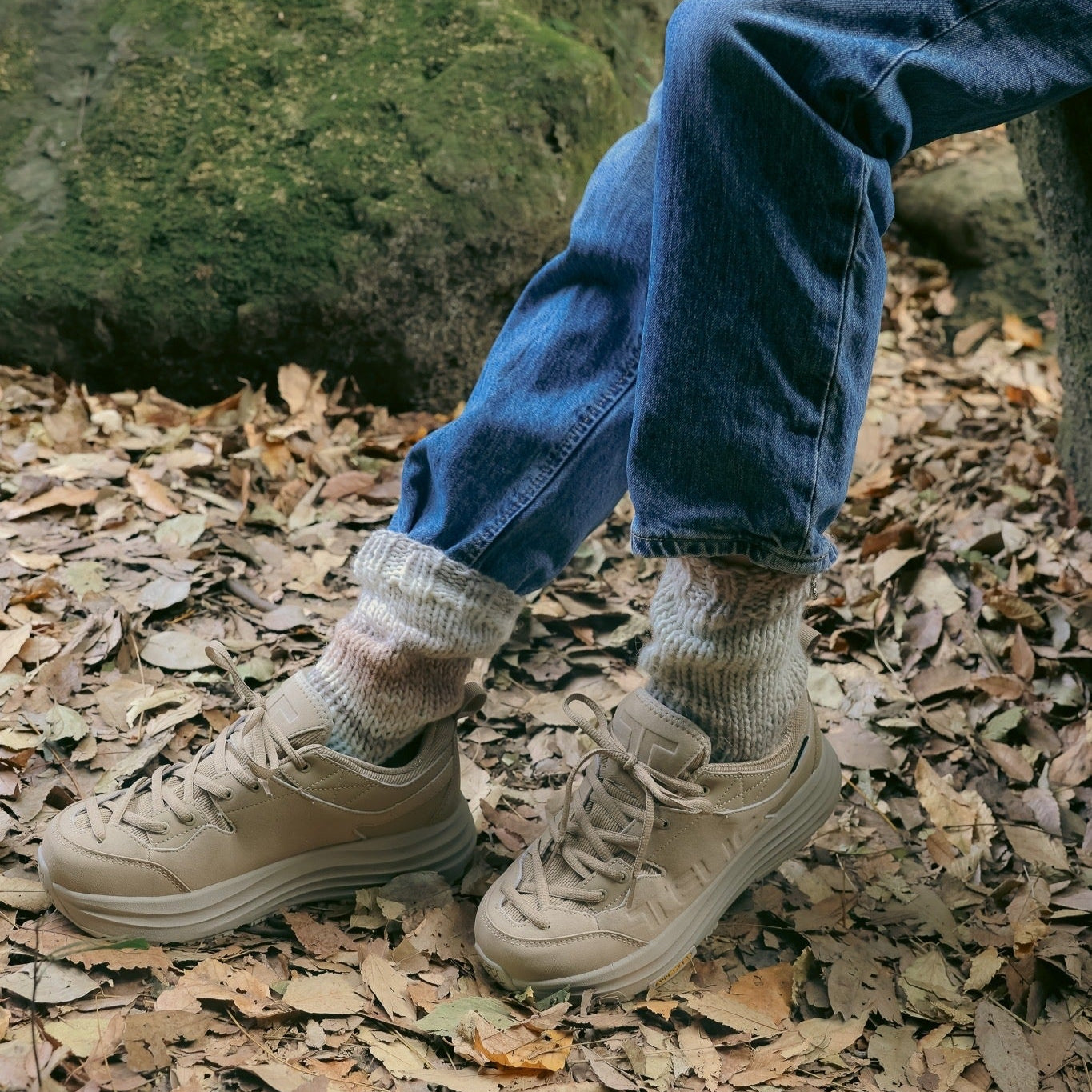 リカバリーシューズ｜ALLROADS ｰbeige｜TELIC（テリック）公式